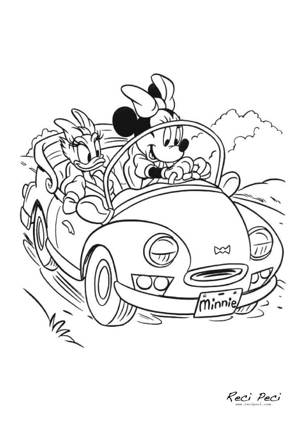 Bojanke Mickey Mouse, Minnie i Pajo patak • ReciPeci