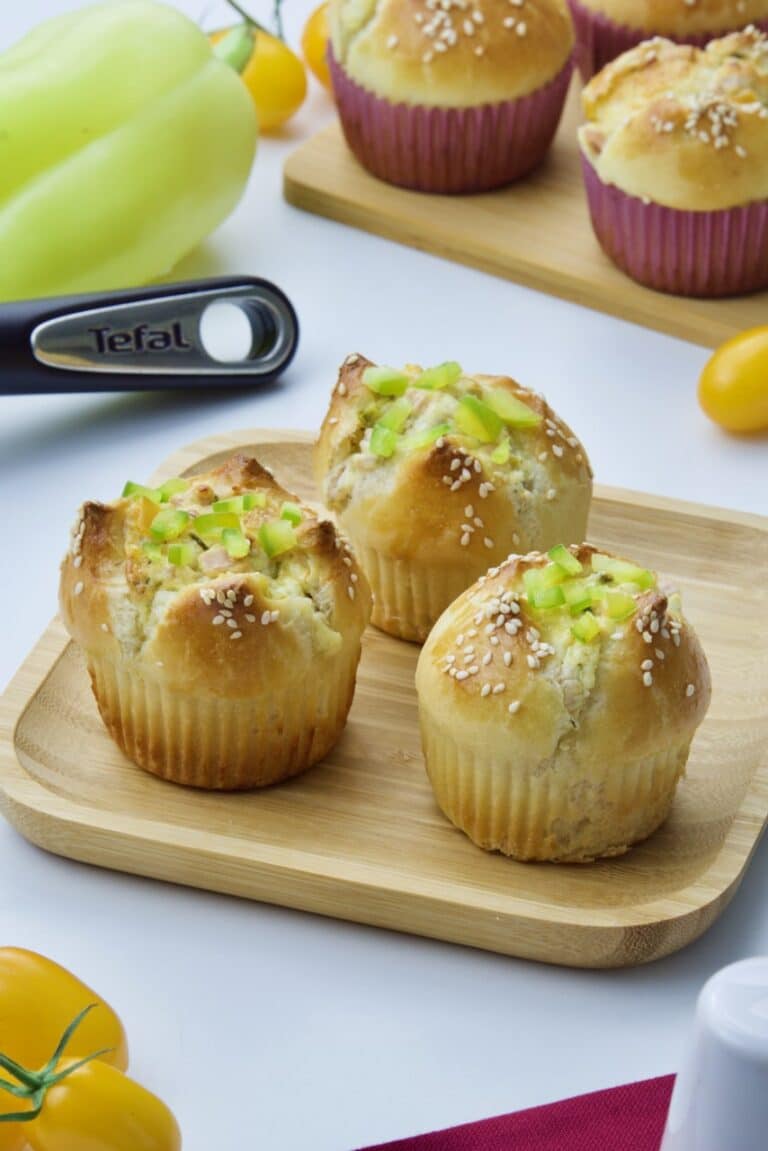 Raspuknuti slani muffini • ReciPeci