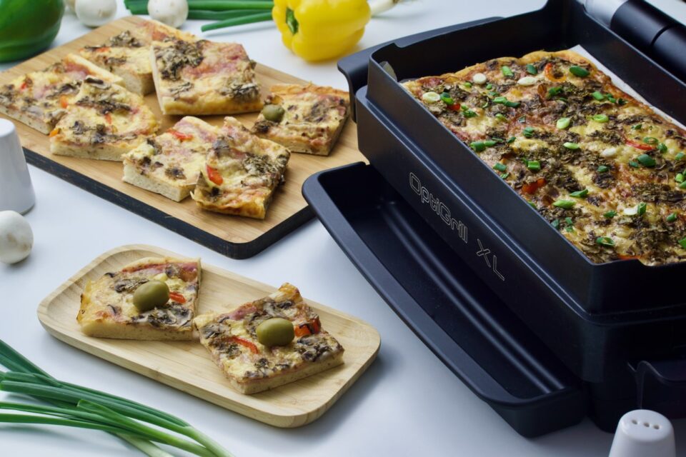 Slani vafli sa šunkom i sirom • Reci Peci