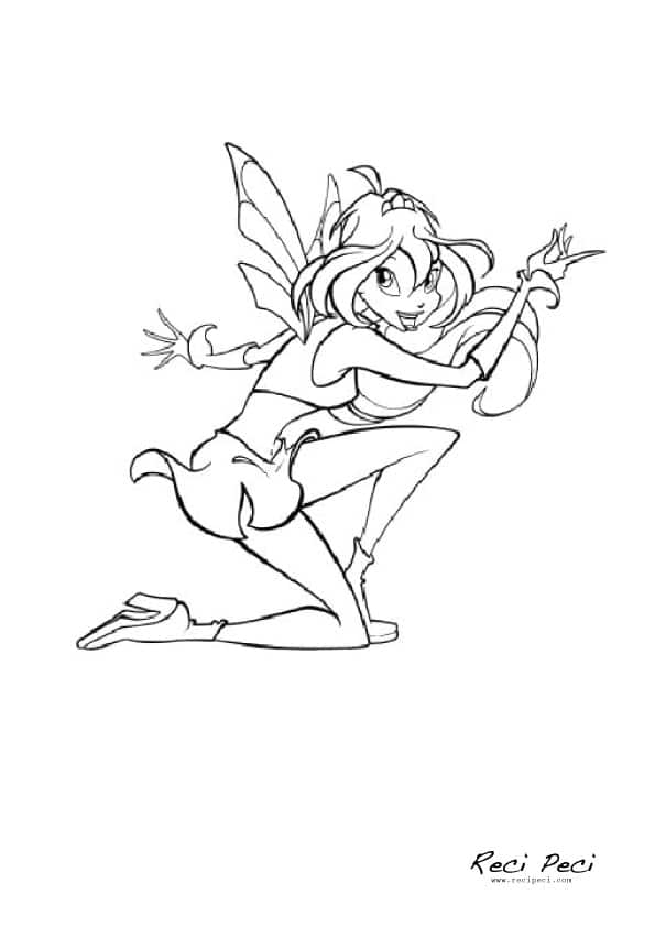 Bojanke Winx • Reci Peci