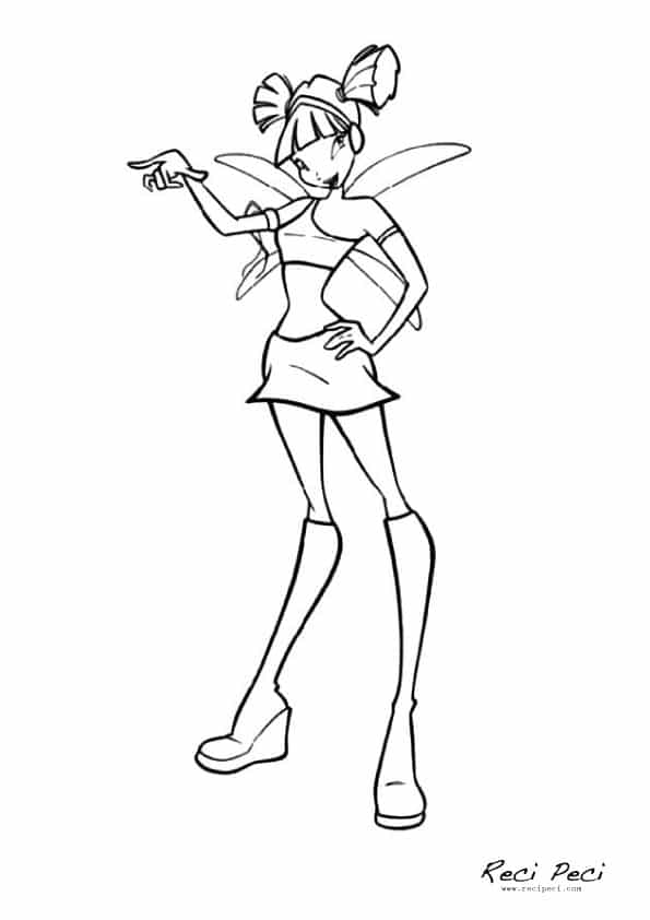 Bojanke Winx • Reci Peci