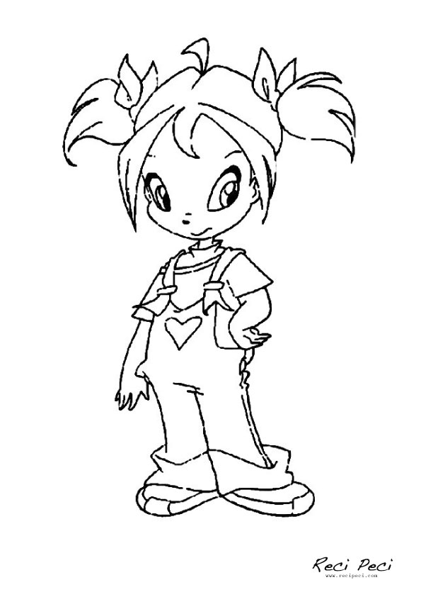 Bojanke Winx • Reci Peci