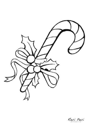 Božićne bojanke • Reci Peci