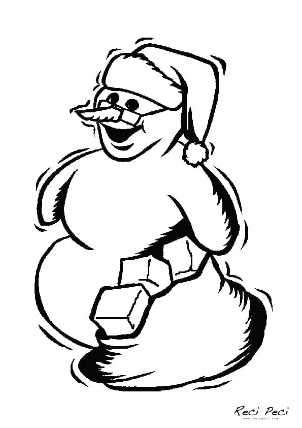 Zimske bojanke • Reci Peci