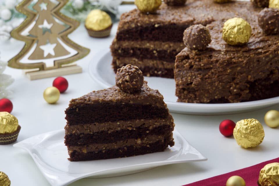 Ferrero rocher torta • Reci Peci